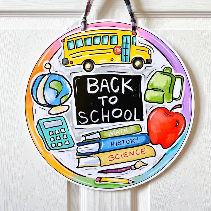 Door Hanger | Back To School – Eliza B's