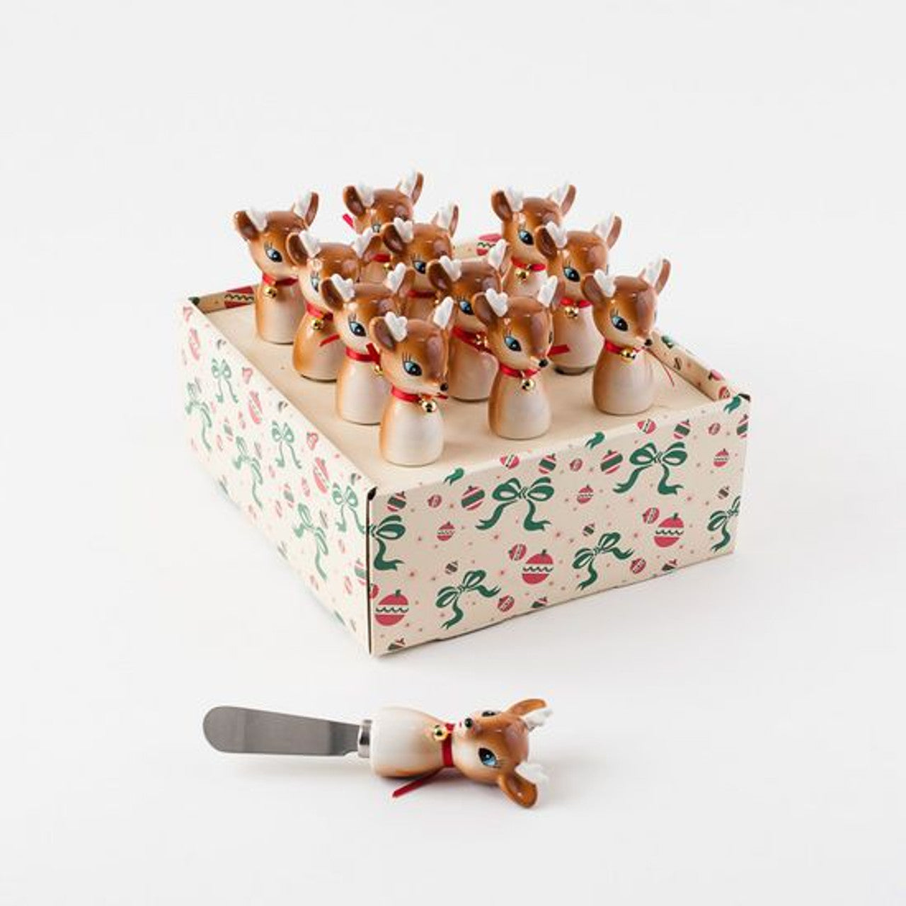 Tinsel Town Deer Spreader | Assorted Styles – Eliza B's