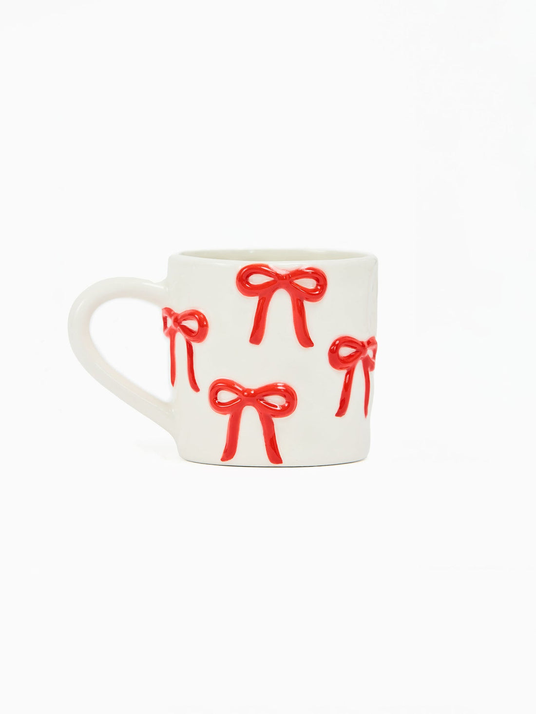 Ceramic Mug | Sculpted Bows – Eliza B's